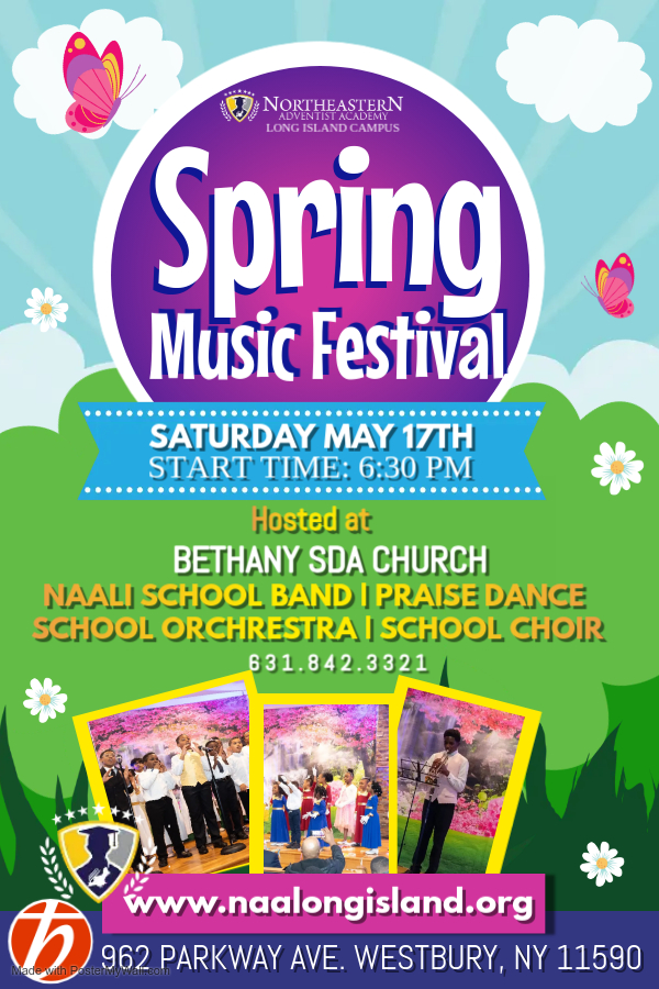 Spring Music Festival - Northeastern Adventist Academy - Long Island Campus
